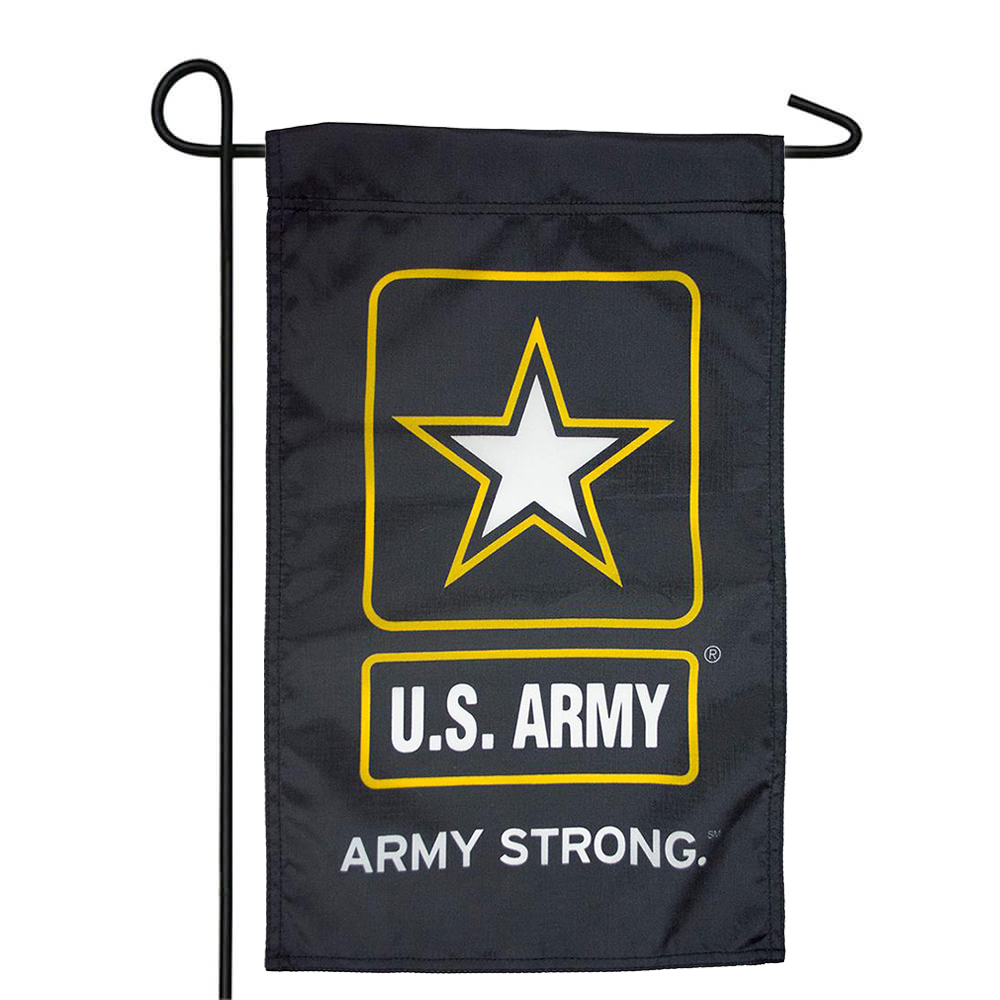 Army Strong Nylon Garden Banner (12 in. x 18 in.) | FlagandBanner.com