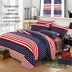 American Flag Themed Bedding Set (Twin/Full) | FlagandBanner.com