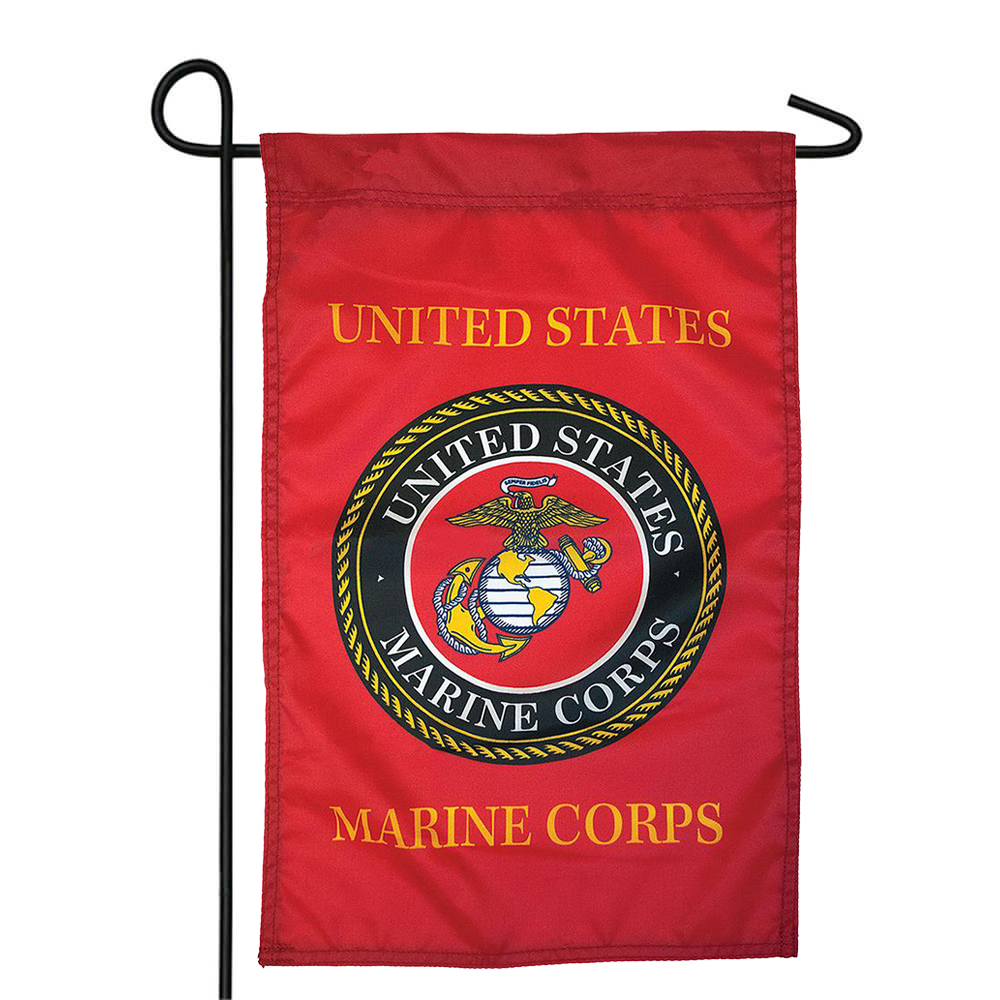 Marine Corps Nylon Garden Banner (12 in. x 18 in.) | FlagandBanner.com