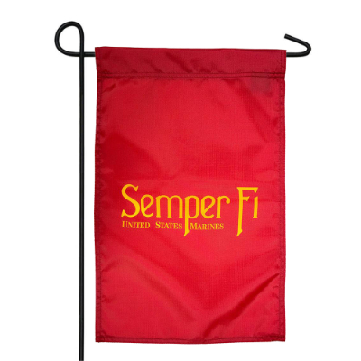 Semper Fi Nylon Garden Banner (12 in. x 18 in.) | FlagandBanner.com
