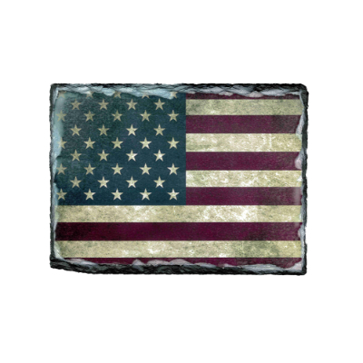 Rustic Flag Decorative Slate | FlagandBanner.com