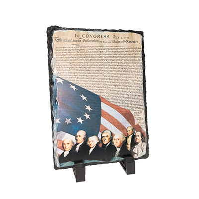 Founding Fathers Decorative Slate | FlagandBanner.com