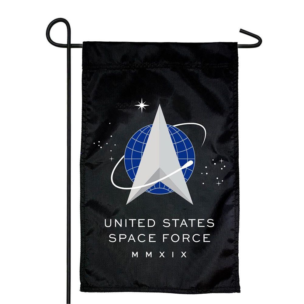 Space Force Nylon Garden Banner (12 in. x 18 in.) | FlagandBanner.com