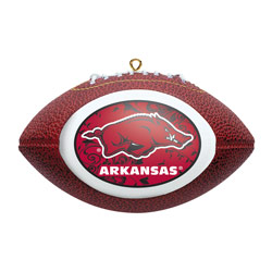 Arkansas Razorbacks Football Ornament | FlagandBanner.com