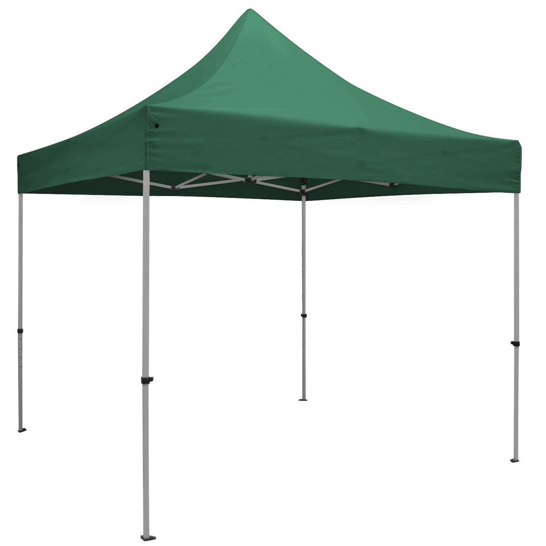 Green Solid Color Premium Event Tent | FlagandBanner.com