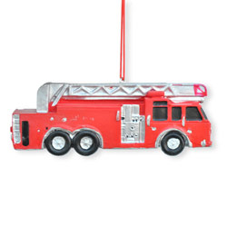 Fire Truck Ornament | FlagandBanner.com