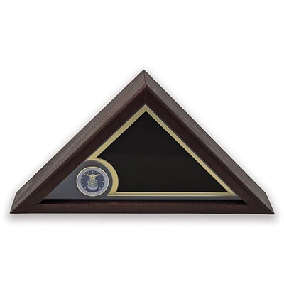 Air Force Medallion Display Case for 3 ft. x 5 ft. Flag | FlagandBanner.com