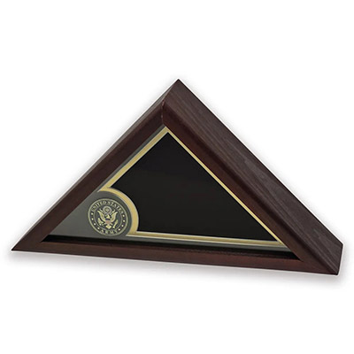 Army Medallion Display Case for 3 ft. x 5 ft. Flag | FlagandBanner.com