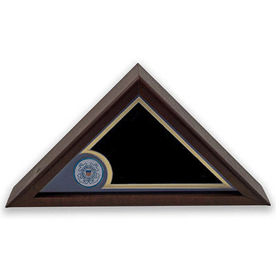 Coast Guard Medallion Display Case for 3 ft. x 5 ft. Flag ...