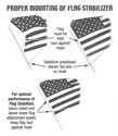 Residential Flag Stabilizer | FlagandBanner.com