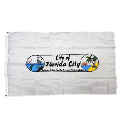 City of Florida City Nylon Flag 3 ft x 5 ft | FlagandBanner.com