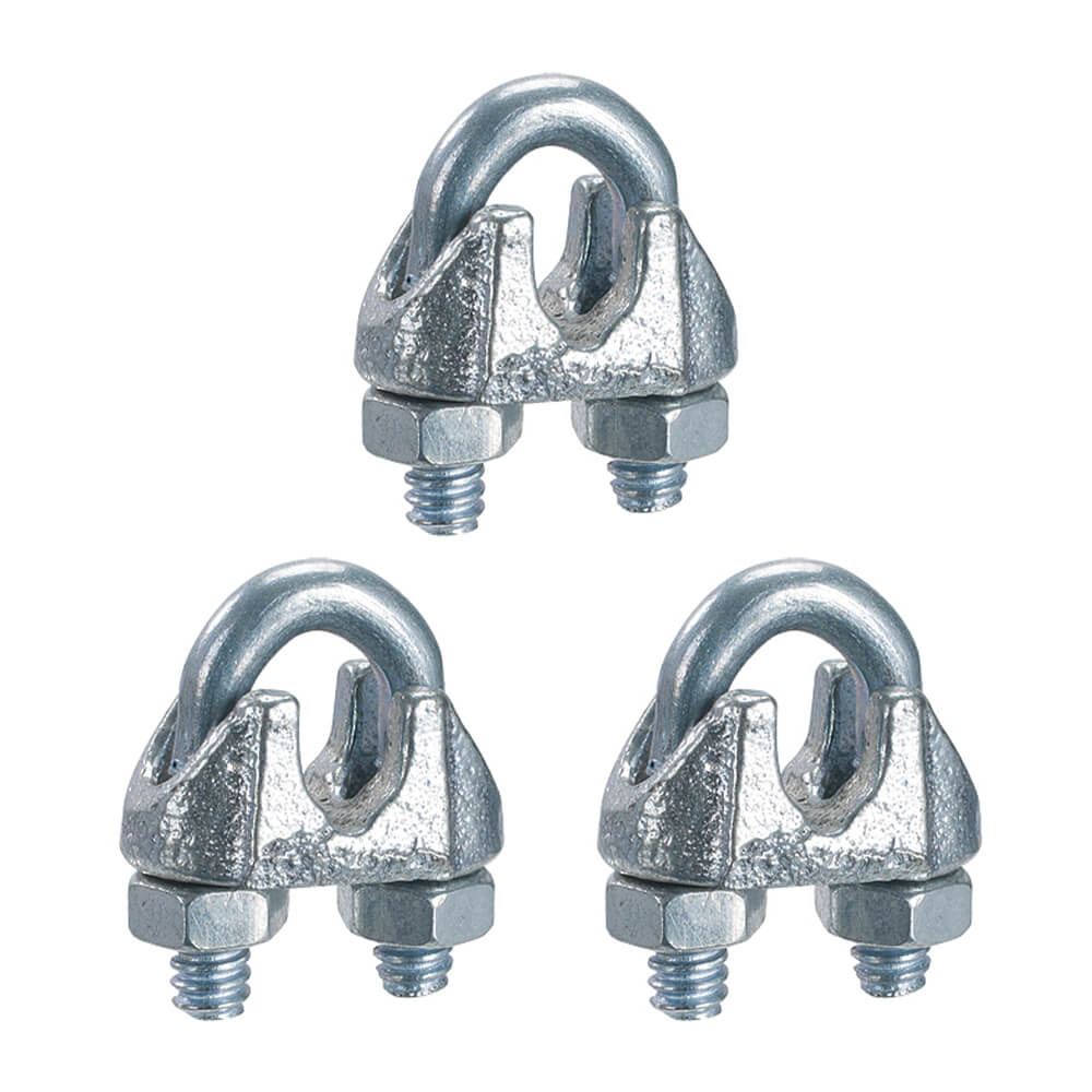 Cable Clamps, 3/8 in Steel | FlagandBanner.com