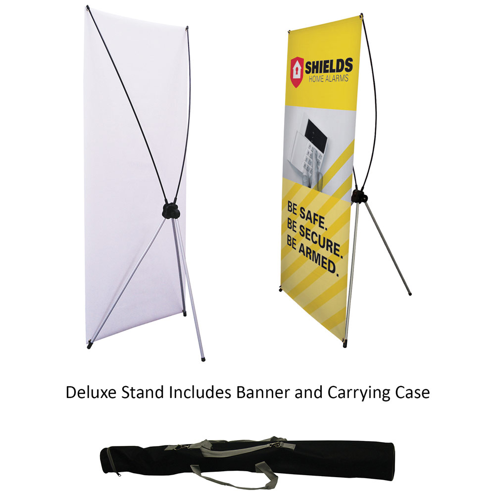 Deluxe Banner Display with Banner | FlagandBanner.com