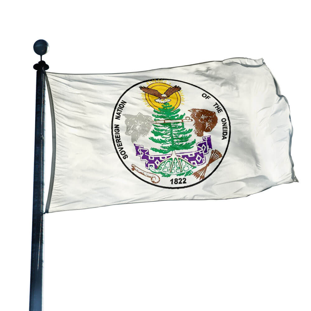 Oneida of Wisconsin Flag 3 ft x 5 ft Polyester | FlagandBanner.com