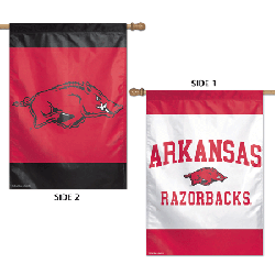 Arkansas Razorbacks Two-Sided Banner, 20130618-843014 | FlagandBanner.com