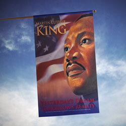 Dr. Martin Luther King Jr. Banner | FlagandBanner.com