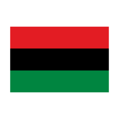 Pan African Decal | FlagandBanner.com