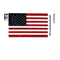 US flag decal, left-hand presentation | Flagandbanner.com