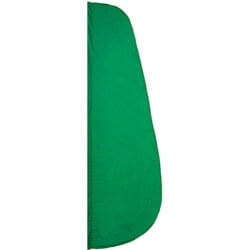 Bright Green Feather Flag, 8 ft. x 2 ft. | FlagandBanner.com