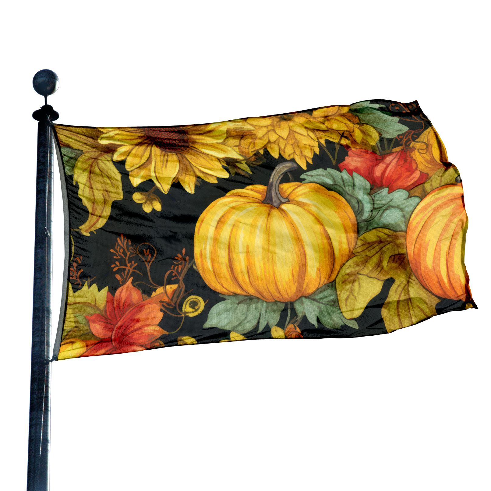 Fall Harvest Nylon Flag (3 ft. x 5 ft.) | FlagandBanner.com