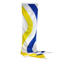 Wave Style Wind Dancer Flag | FlagandBanner.com