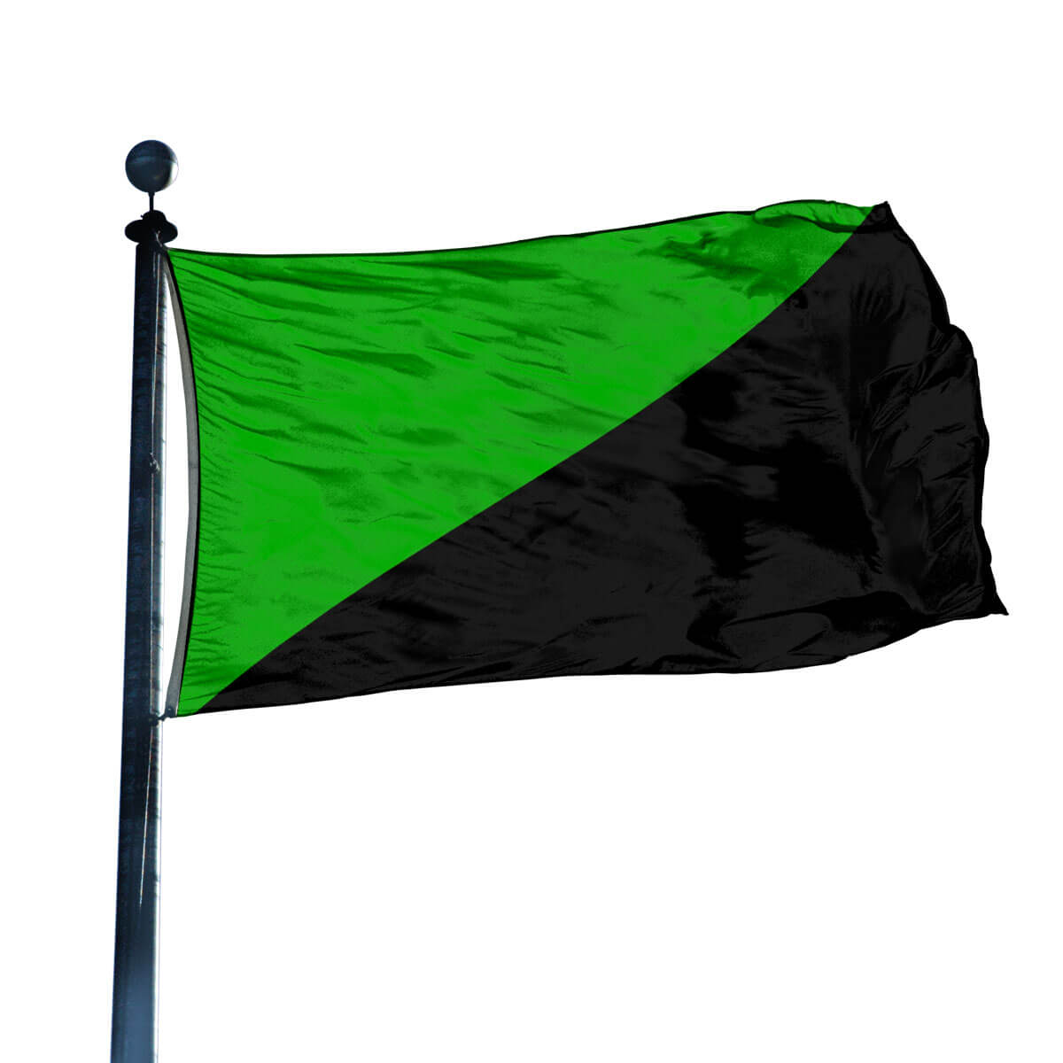 Green Anarchism Flag | FlagandBanner.com