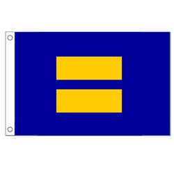 Human Rights Campaign Flag | FlagandBanner.com