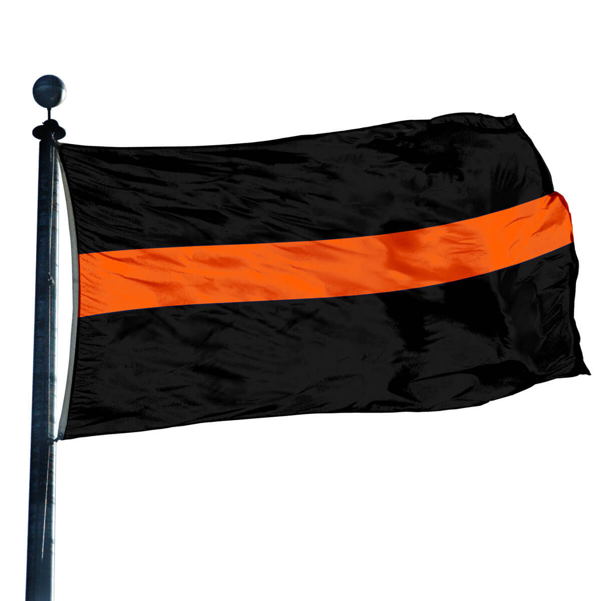 Thin Orange Line Flag | FlagandBanner.com