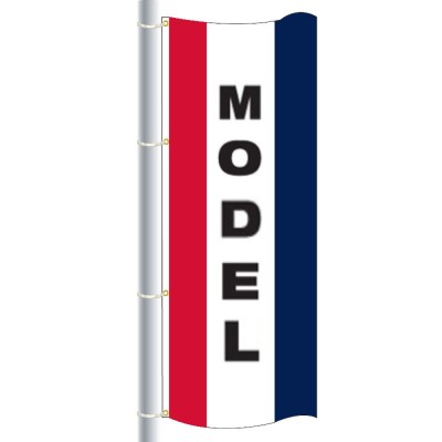 Model Drape Flag (Single Sided) |FlagandBanner.com