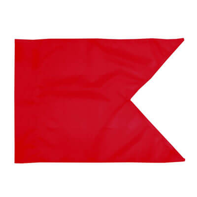 Old Glory Red Standard Guidon (20 in. x 27 in.) | FlagandBanner.com