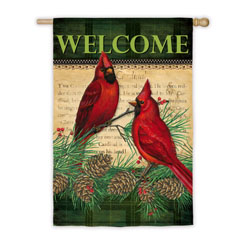 Welcome Cardinal Banner | FlagandBanner.com