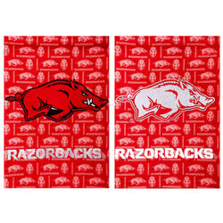 Arkansas Razorbacks Glitter Double Sided Banner (29 in x 43 in ...