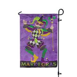 Jester Garden Lustre Flag (13 in. x 18 in.) | FlagandBanner.com