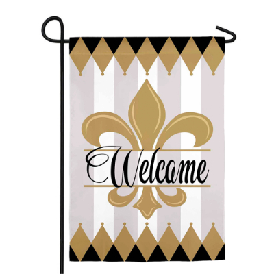 Beautiful Home Suede Garden Banner (13 in. x 18 in.) | FlagandBanner.com