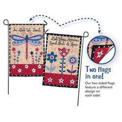 In God We Trust Garden Banner | FlagandBanner.com