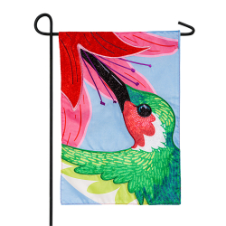 Big Hummingbird Nylon Garden Banner (13 in. x 18 in.) | FlagandBanner.com
