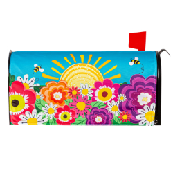 Hello Sunshine Mailbox Cover | FlagandBanner.com