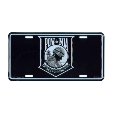 POW/MIA License Plate Cover | FlagandBanner.com