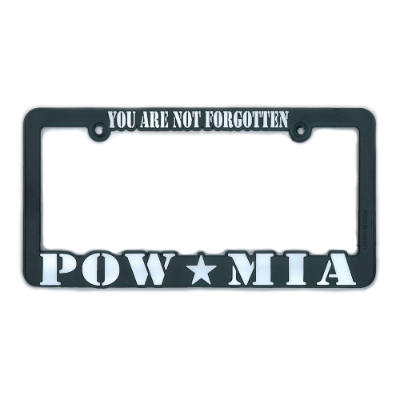 POW MIA License Plate Frame | Flagandbanner.com