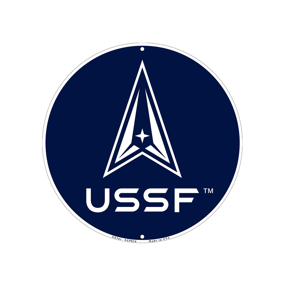 US Space Force Logo Sign (12 in.) | FlagandBanner.com