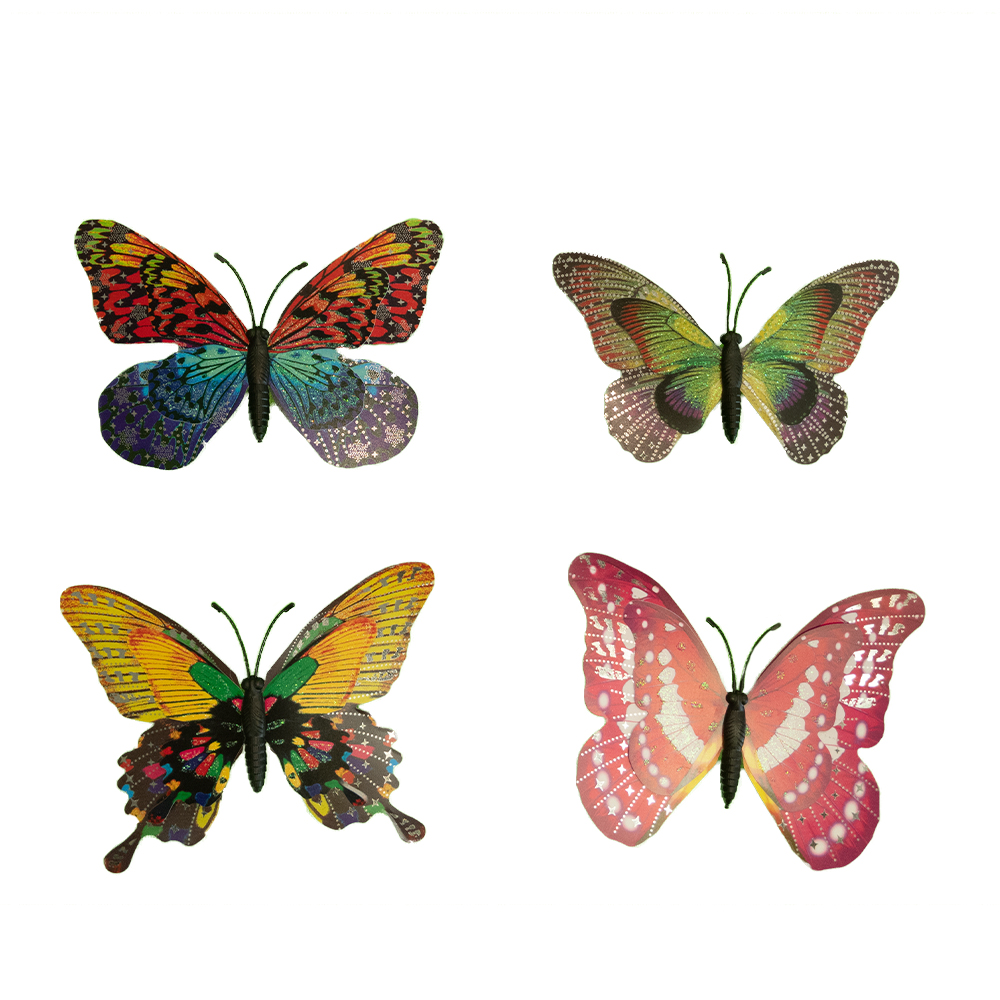 Magnetic Glitter Butterfly (single) | FlagandBanner.com