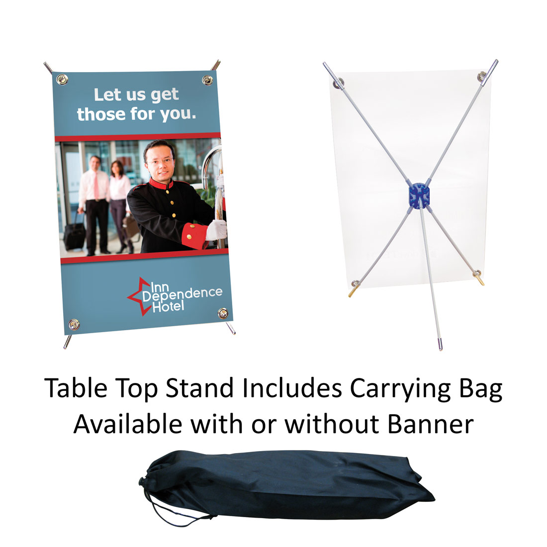 Light Weight Banner Stand | FlagandBanner.com