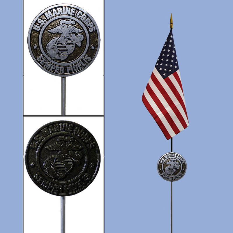 Marine Corps Grave Marker, FBPP0000013533 | FlagandBanner.com