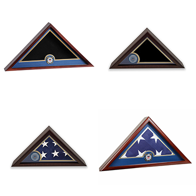 Coast Guard Medallion Flag Display Case | FlagandBanner.com