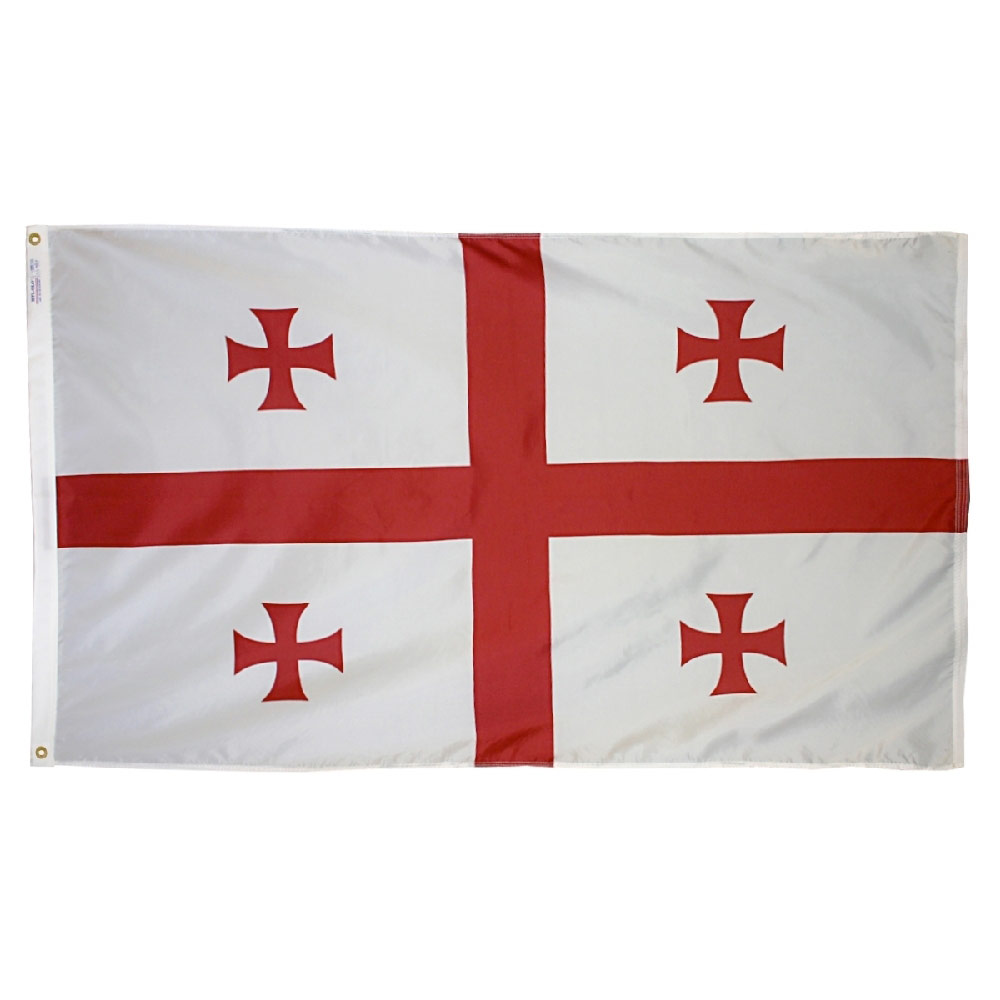 Georgia Nylon Flag (4 ft. x 6 ft.) | FlagandBanner.com