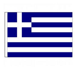 Greece (Hellinic Republic) Flag with Pole Hem | FlagandBanner.com