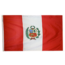 Republic of Peru Government Flag | FlagandBanner.com