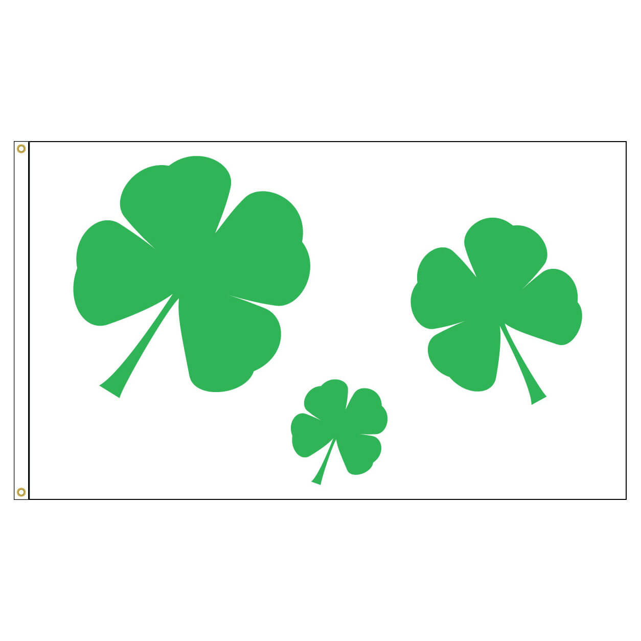 Shamrocks Flag | FlagandBanner.com