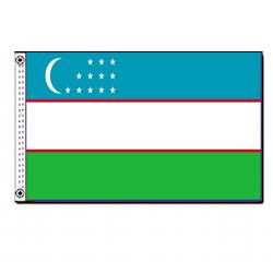 Uzbekistan Flag | FlagandBanner.com