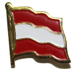 Austria Flag Lapel Pin | FlagandBanner.com